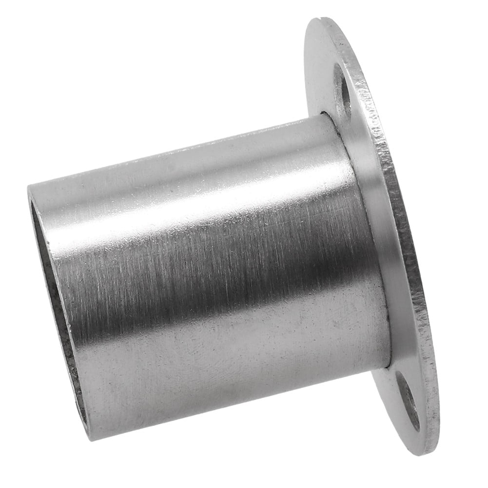 Tube Support Closet Bar Stand Wardrobe Hanging Rail Rod Pole Socket End ...