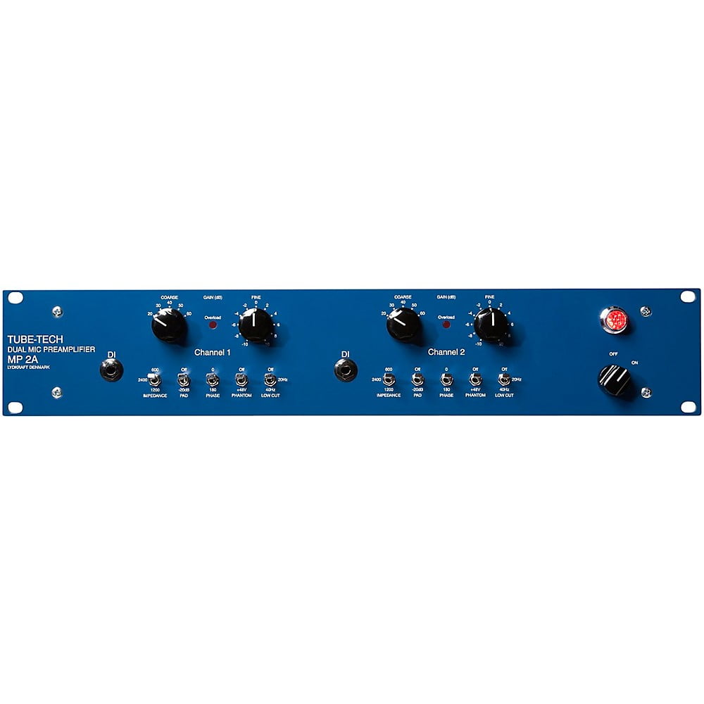 Tube-Tech MP2A Dual Mic Preamp and DI - Walmart.com