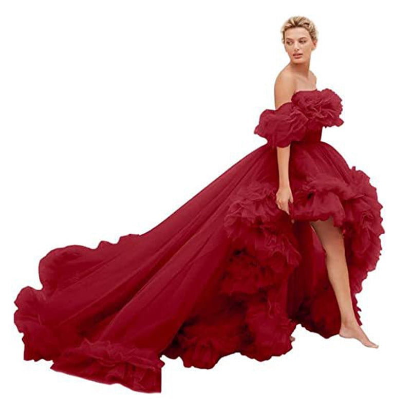 Tube Top Short Front And Long Back Dress - Walmart.com