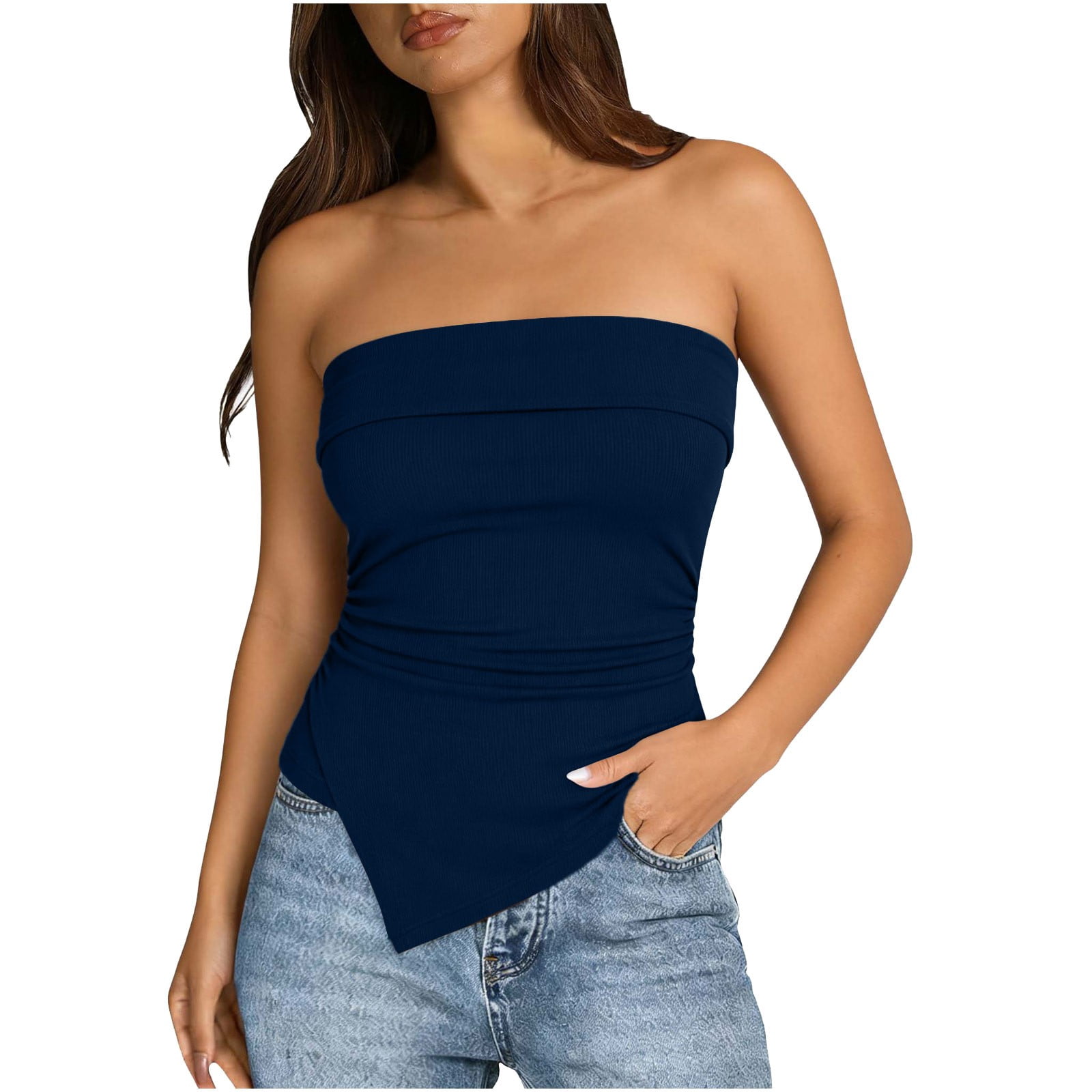 Tube Tops for Women Trendy Summer 2026 Spring Fashion Going Out Summer ...
