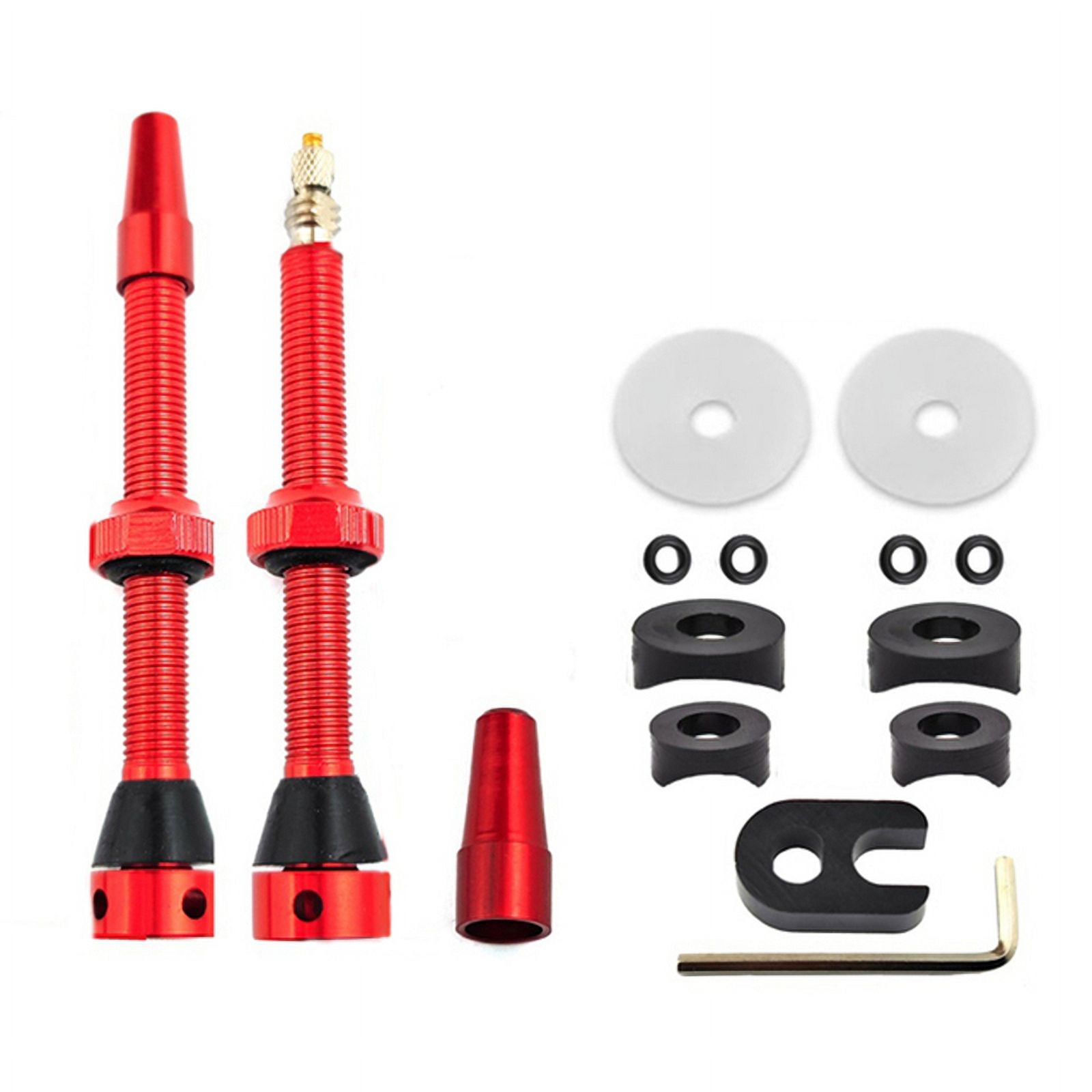 Tubeless Air Valve, for Mountain Road Bike Tubeless Rim Valves Set ...