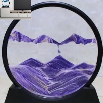 Tubescream Sand Art, 3D Moving Sand Art Liquid Motion, Moving Sand Art ...