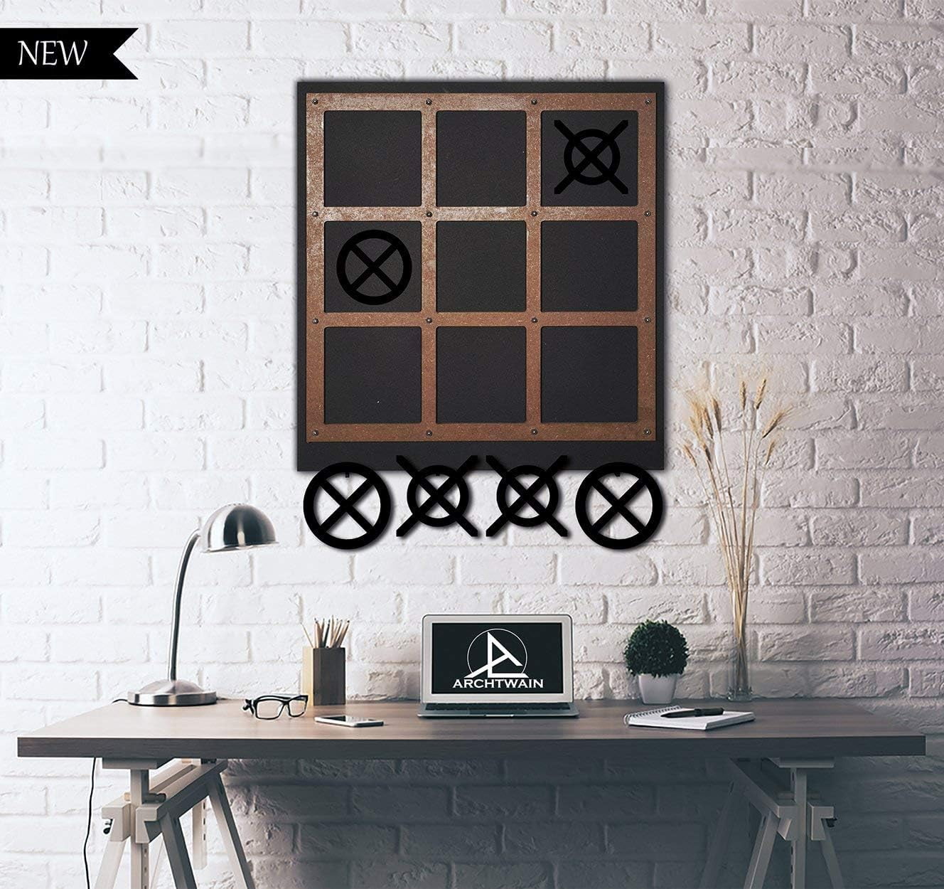 Tubibu Tic-Tac-Toe Magnet Board - Wall Game-Wall Decor - Walmart.com