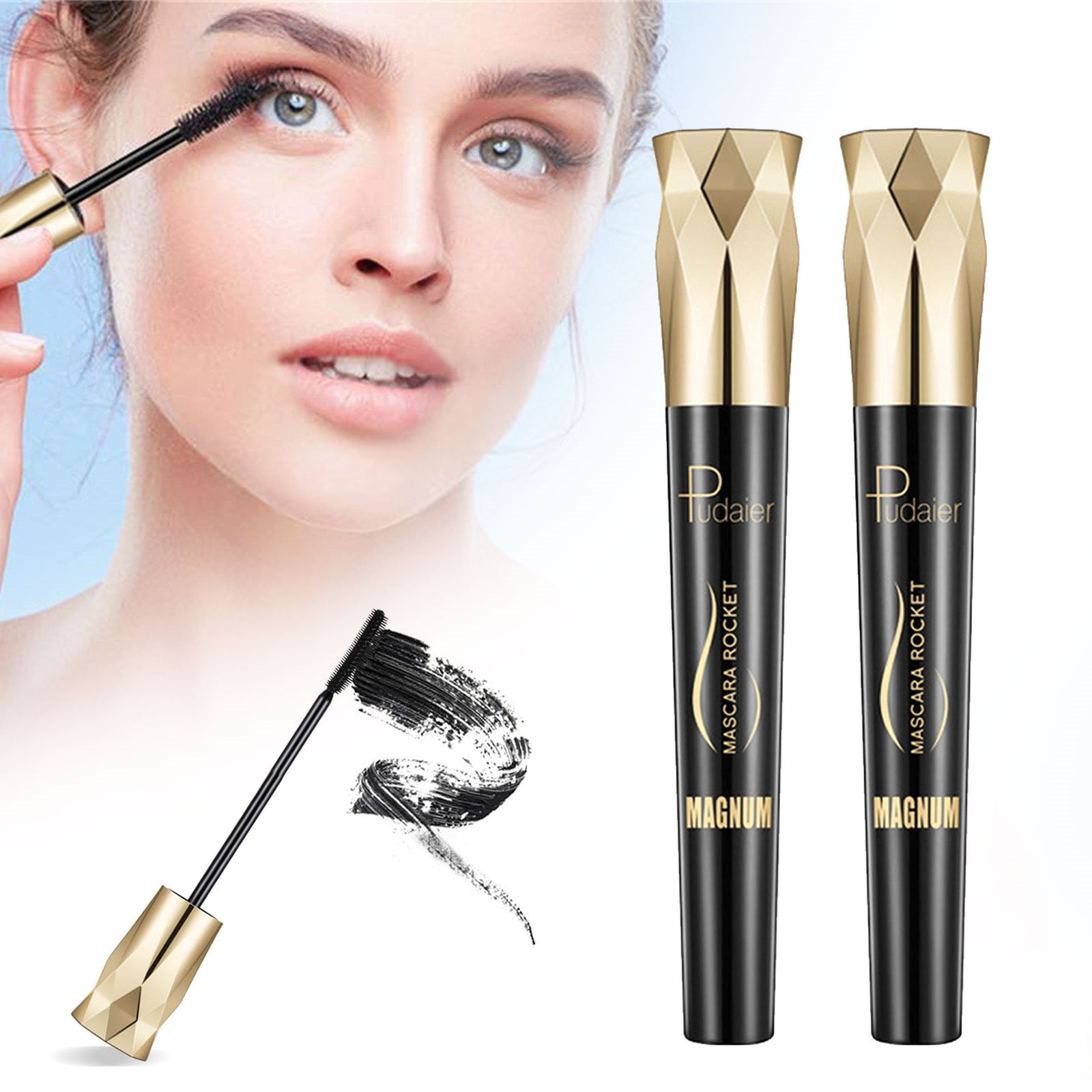 Tubing Mascara Waterproof & Smudge-Proof - 2-1 Long-Lasting Mascara ...