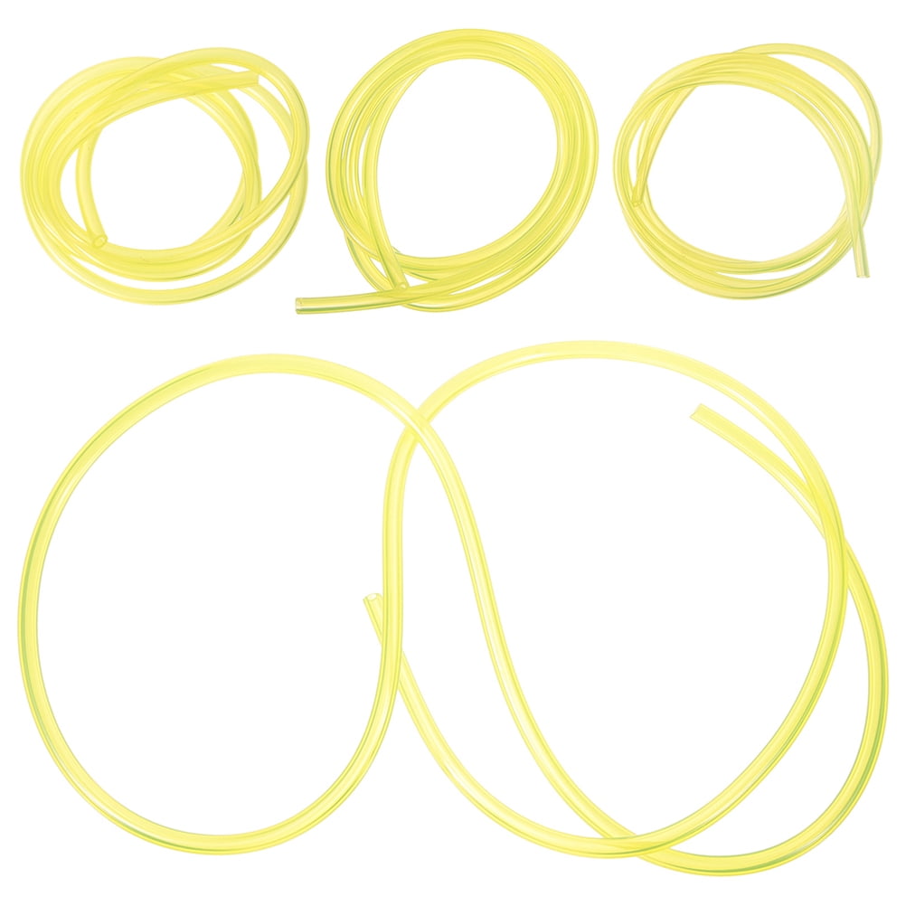 TABLZONE Yellow PVC Hose Tubes 4 Pieces Flexible Replacement Lines ...