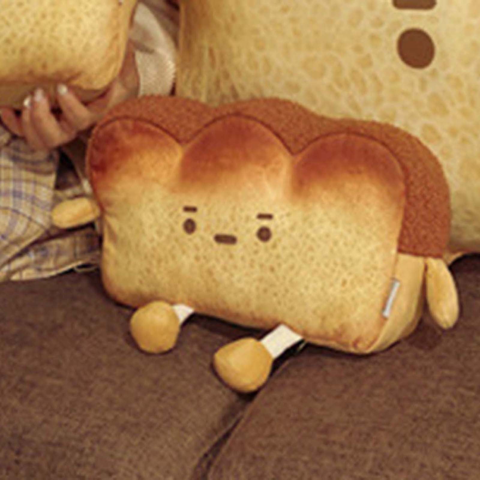 Tubsbbeixxx Bread Slice Pillow For Children Adult Home Bedroom ...