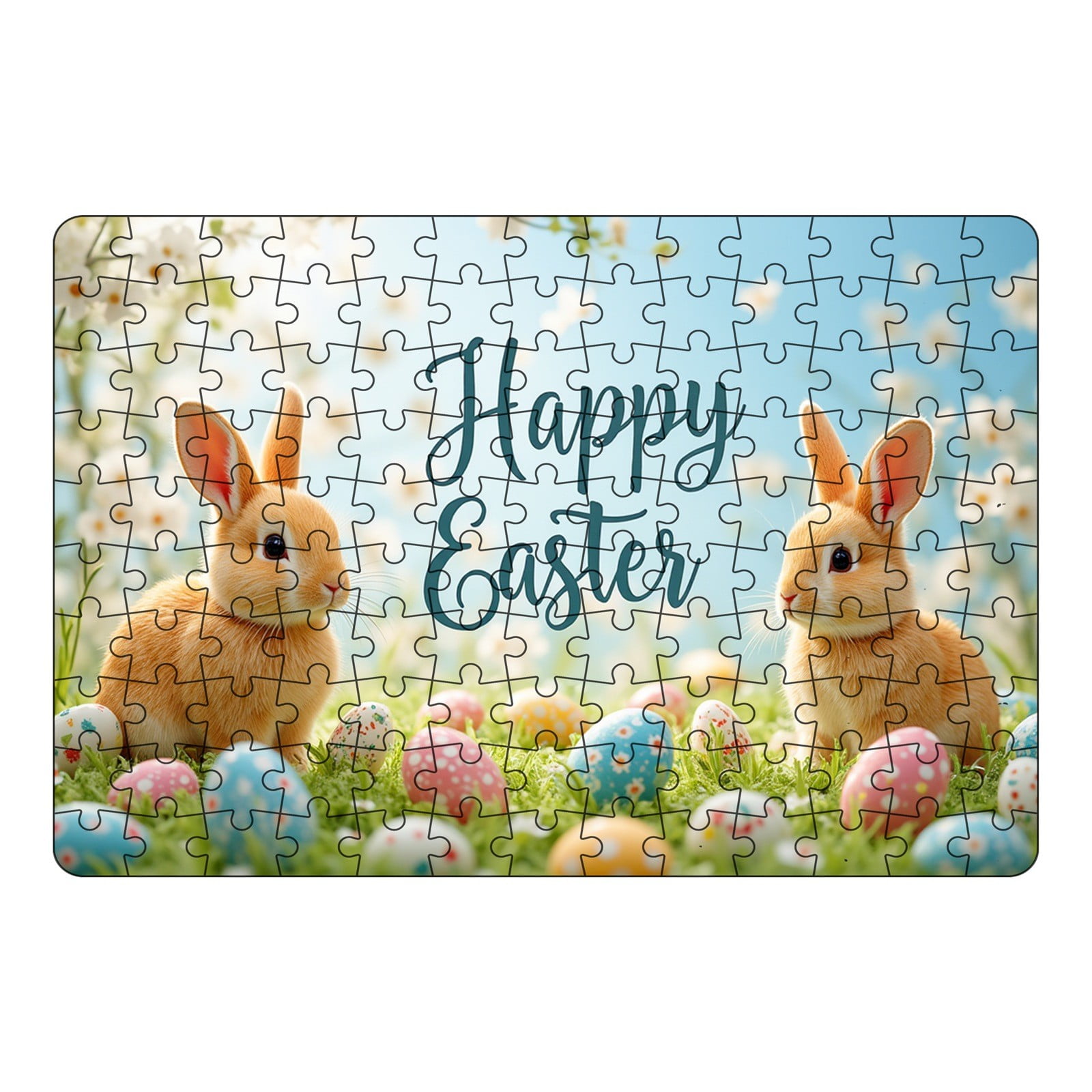 Tubsbbeixxx Easter Alphabet Easter Puzzle Set Easter Bunny Puzzles ...