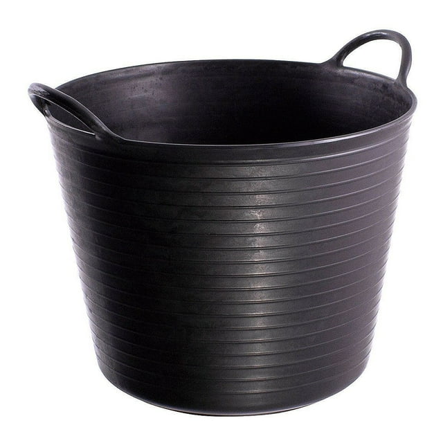 Tubtrugs SP42GBK Flexible Storage Bucket, 10 Gallon, Black - Walmart.com