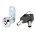 Tubular Cam Lock, 20mm Cylinder Length Chrome Finish Keyed Alike ...