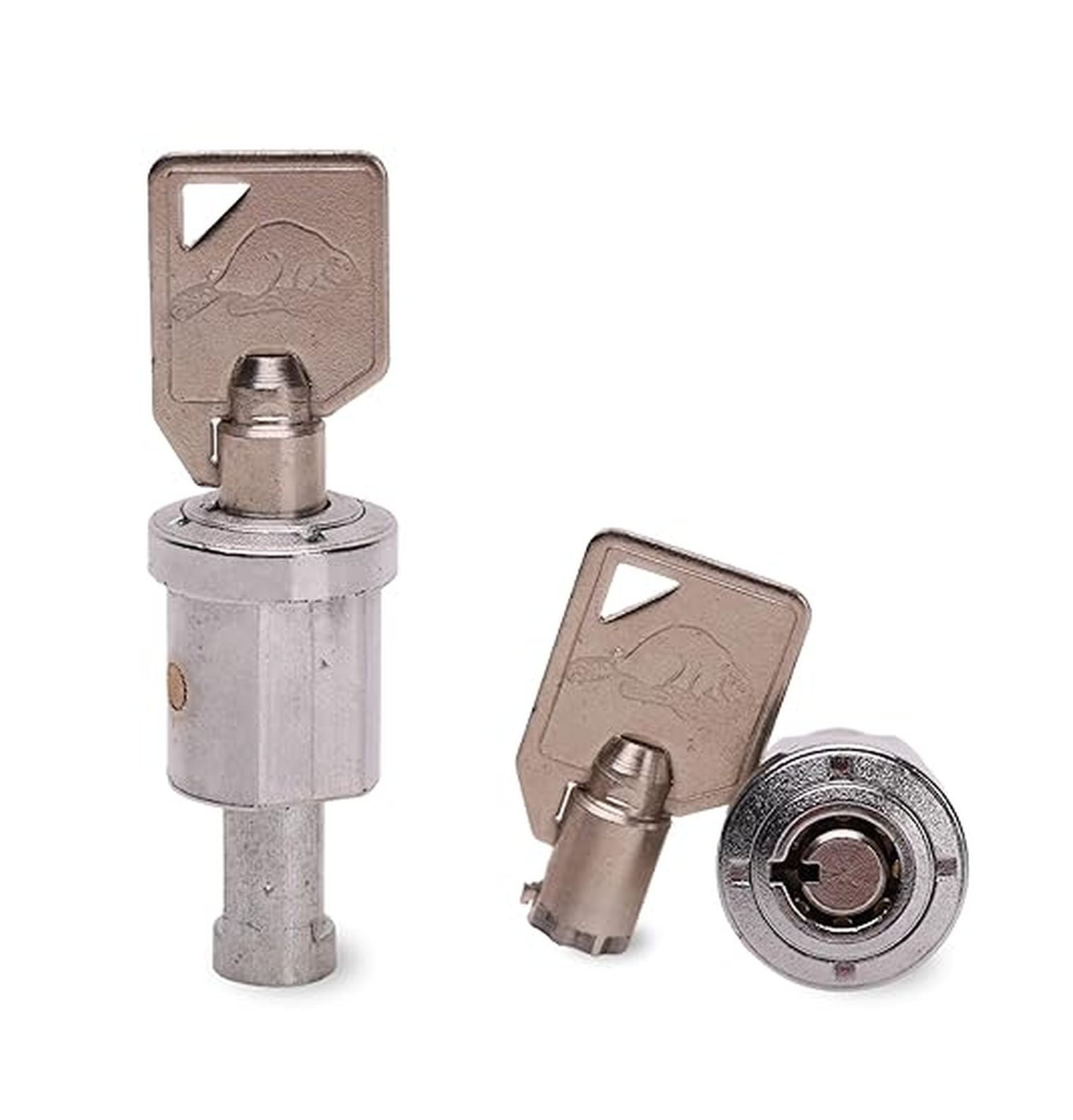 Tubular Lock and Key for Beaver Gumballs Machine – Top Lid Lock and Key ...