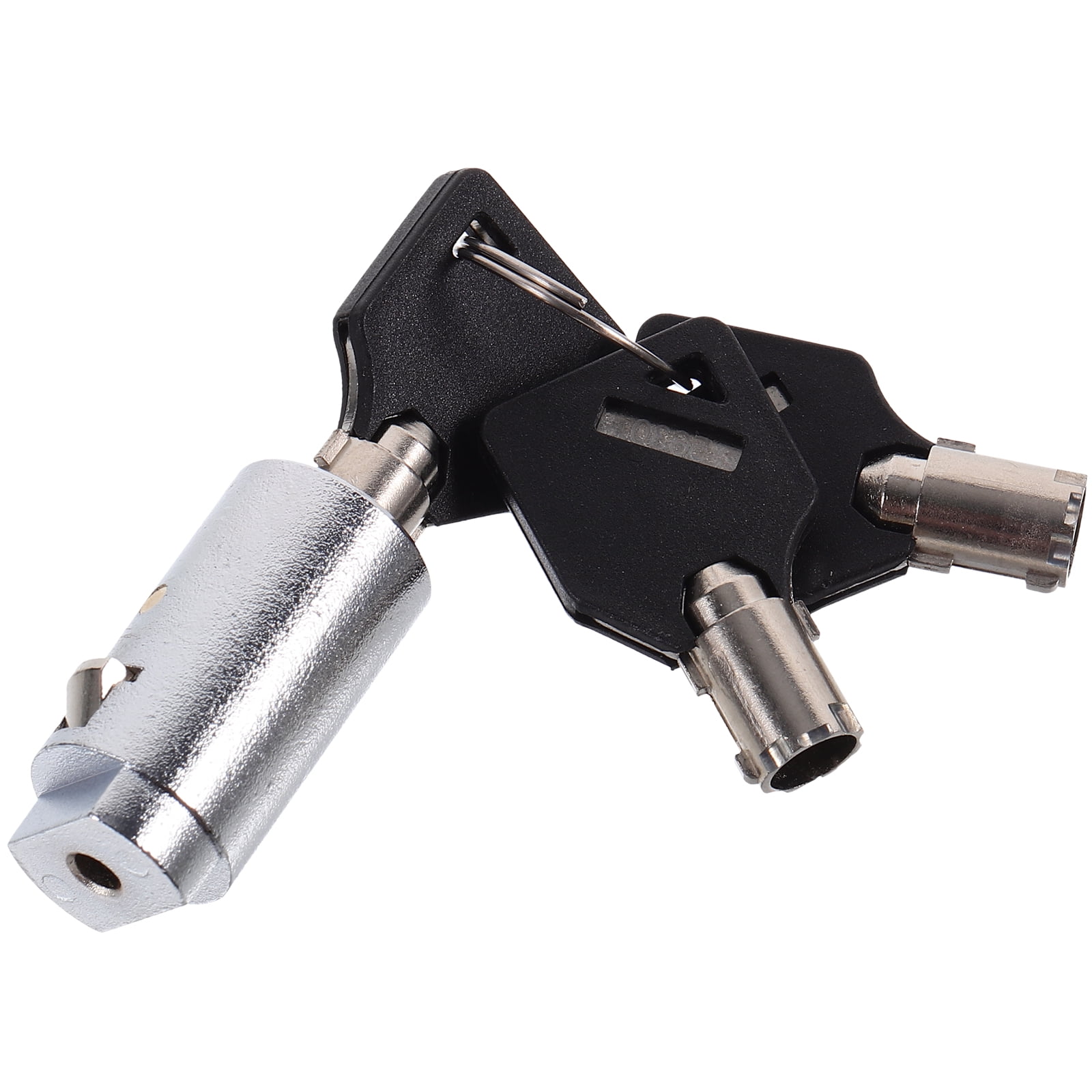 Tubular Lock with Keys Core Anti Theft Soft Drink Zinc Alloy - Walmart.com