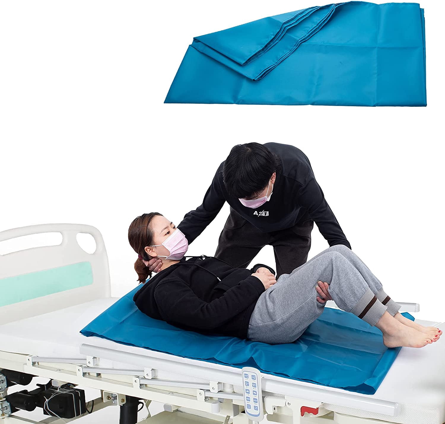 Tubular Slide Sheet for Elderly Transfer, Sliding Draw Sheets to Assist ...