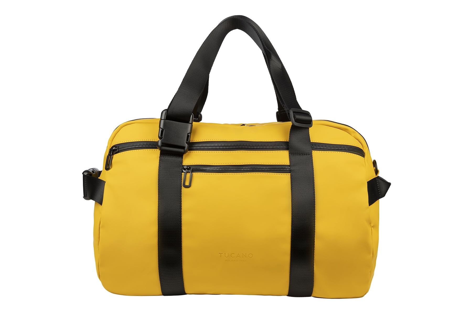 Tucano Weekender bag in rubberized material that converts to a backpack ...