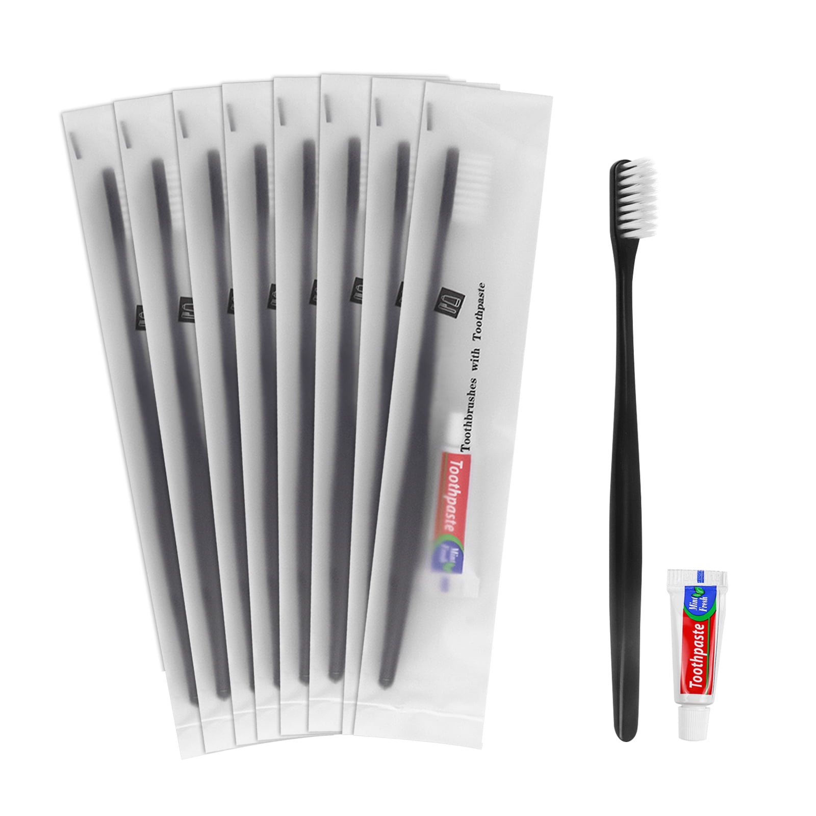 Tuciyke Portable Soft Toothbrush Paste Packet, Disposable, Travel Kit ...