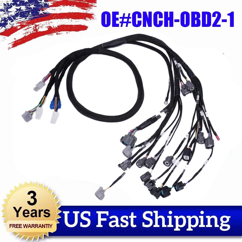 Tucked Engine Wire Harness For 1992-2000 Honda Civic Integra D & B ...
