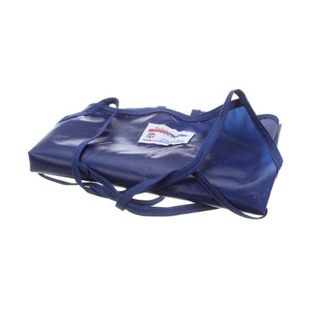 Tucker 50362 36 in. Blue Quicklean Chemical Resistant Plastic Apron ...
