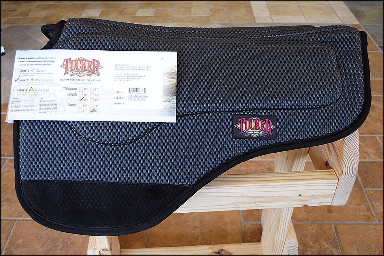 Tucker Dropped Rigging Full Tacky Too Durable Saddle Pad Black ...