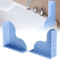 Tucknest Bathtub Splash Guard, Flexible Silicone Shower Water Baffle ...