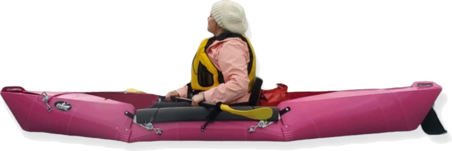 Tucktec Advanced 10 Foot Folding Kayak - Stronger Than a Inflatable ...