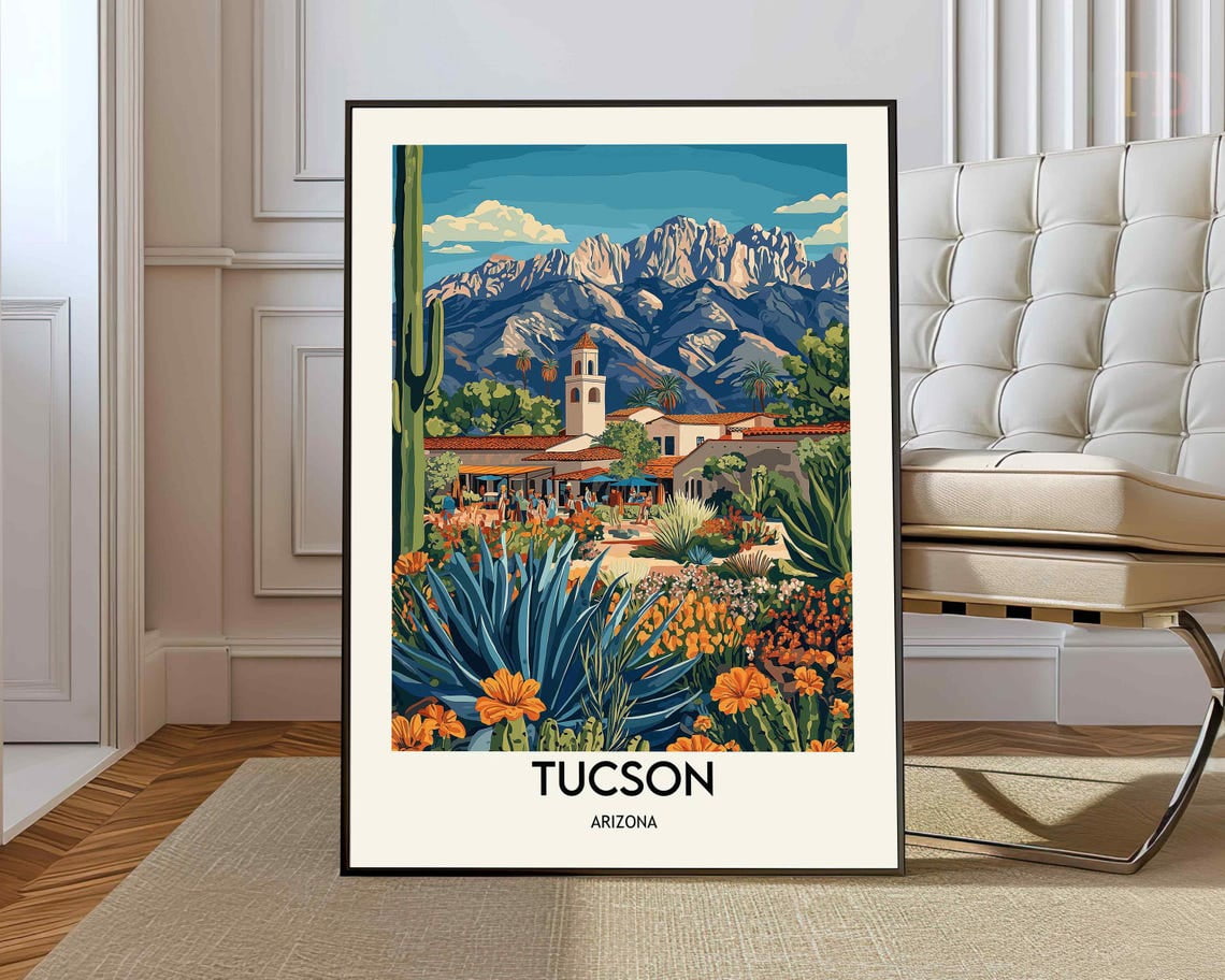 Tucson Poster, Tucsontucson Print, Tucson Photo, Tucson Poster Print ...