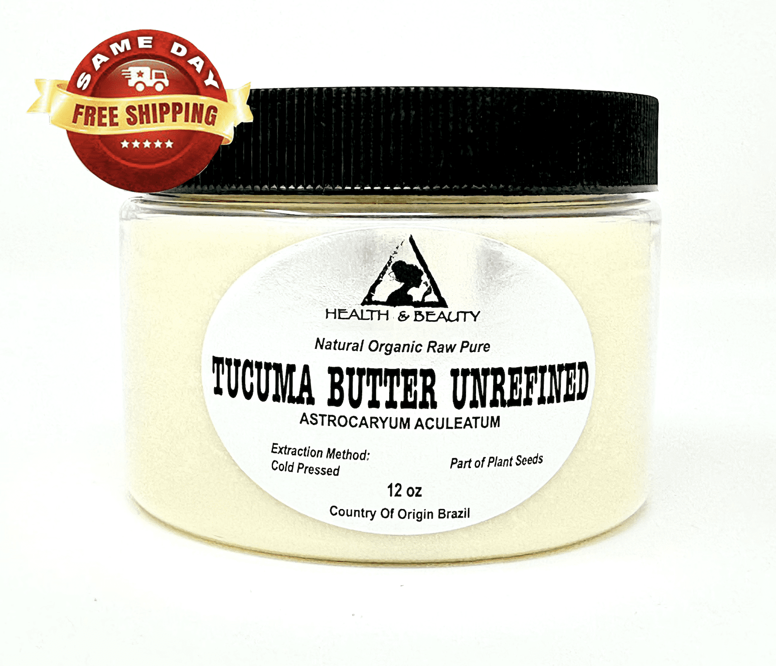 Tucuma Butter Unrefined Organic Extra Virgin Natural Raw 100% Pure 12 ...