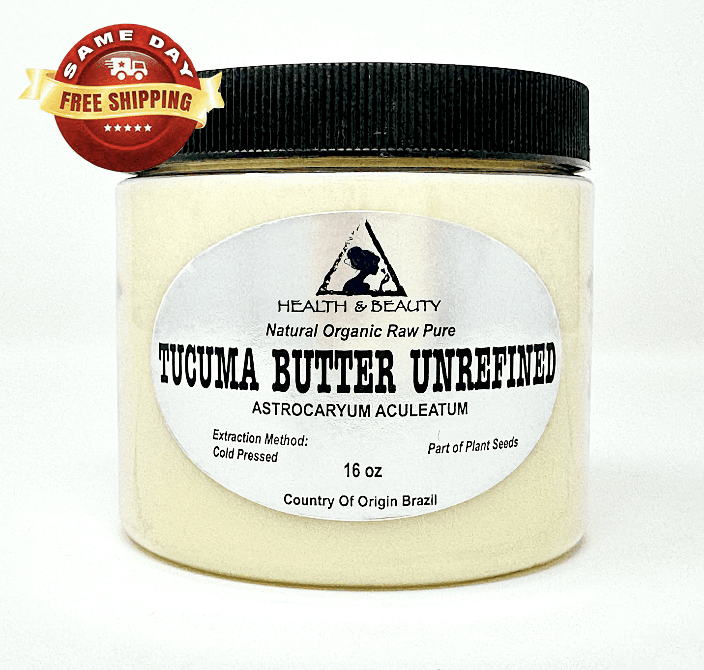Tucuma Butter Unrefined Organic Extra Virgin Natural Raw 100% Pure 16 ...