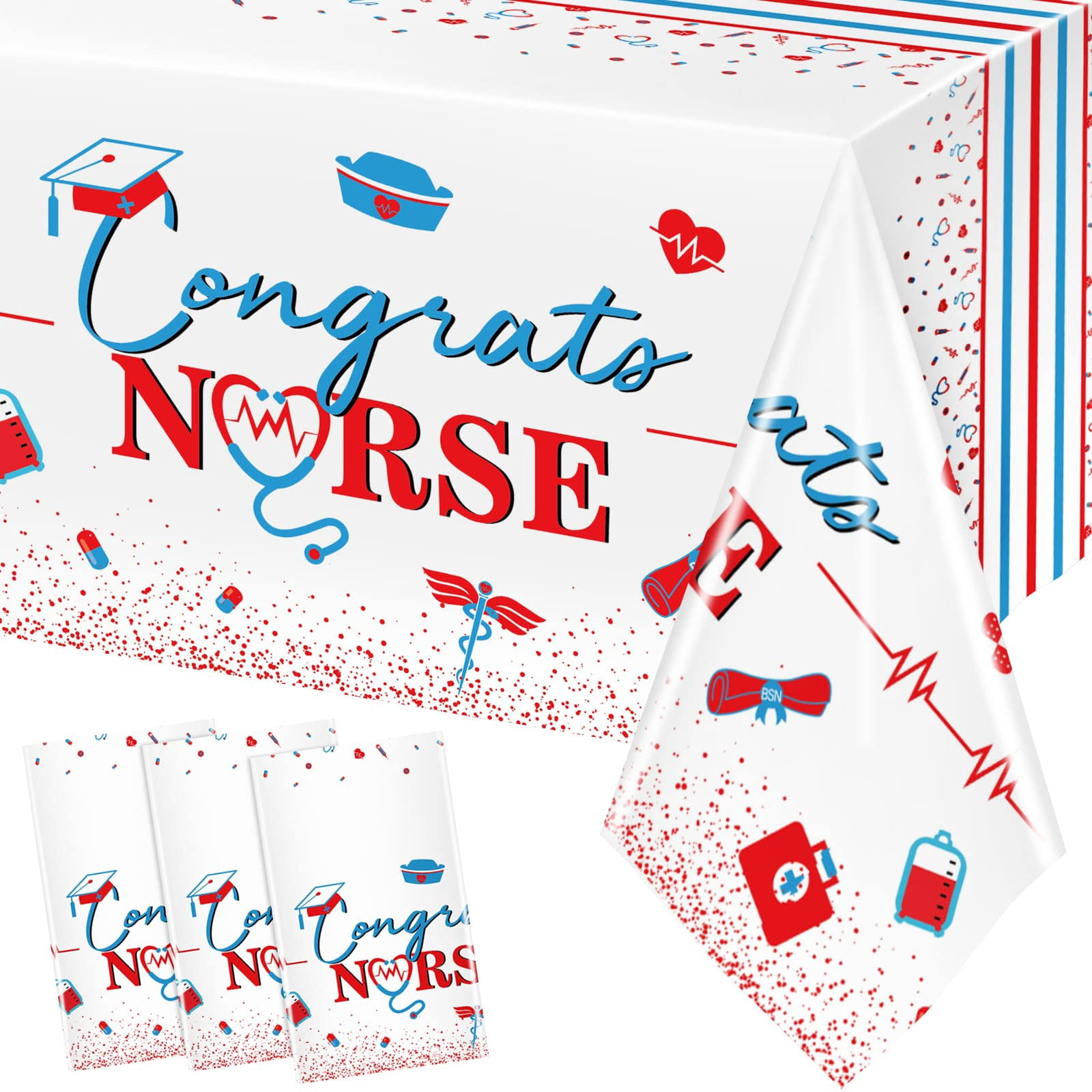 Tudomro 3 PackTRDN Nurse Graduation Party Supplies, Nursing School ...