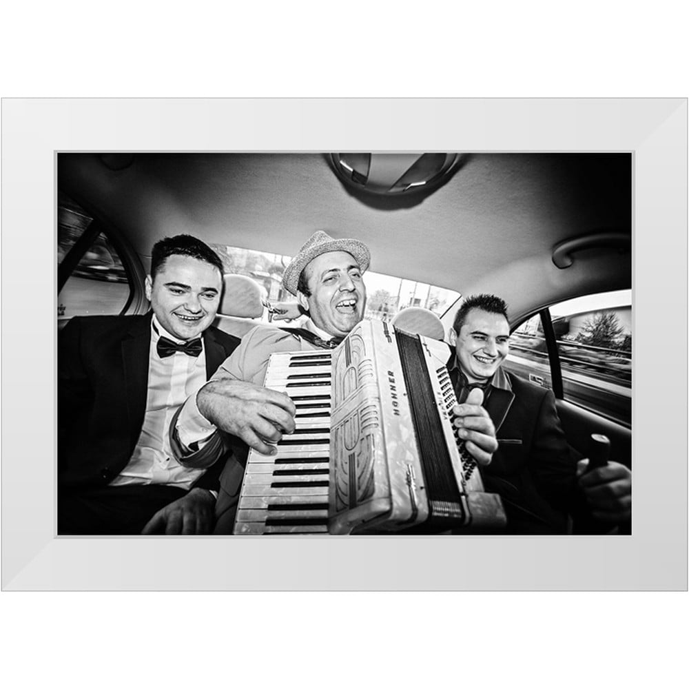 Tudor, Marius 32x23 White Modern Wood Framed Museum Art Print Titled ...