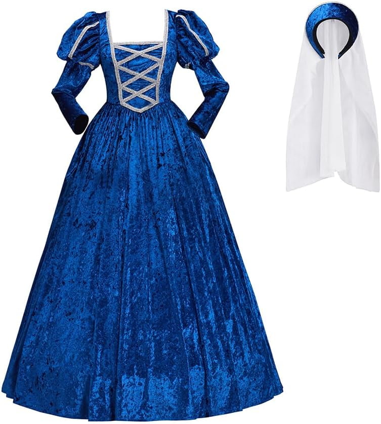 Tudor Renaissance Dress Women's Elizabeth Tudor Period Dress Historical ...