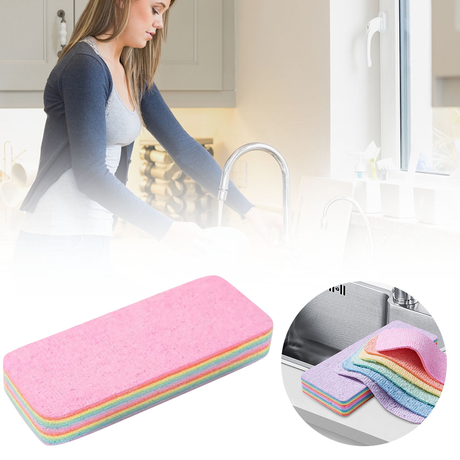 Tuebxs Life Proof Home PVA Rainbow Tearable Layer Cloth | Super ...