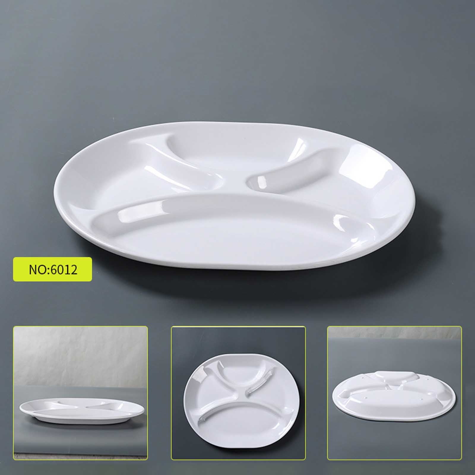 Tuebxs round Dining Table for 2 Set Heat Imitation Porcelain ...