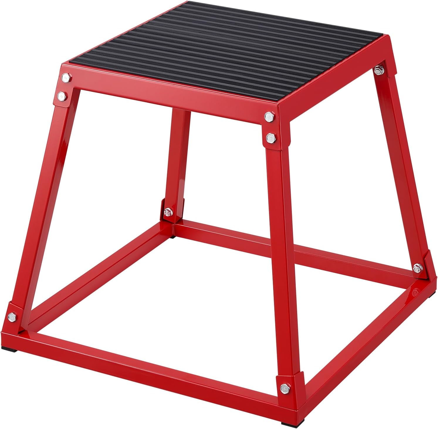 Tuekys 18 Inch Plyometric Jump Box, Steel Plyometric Platform and ...