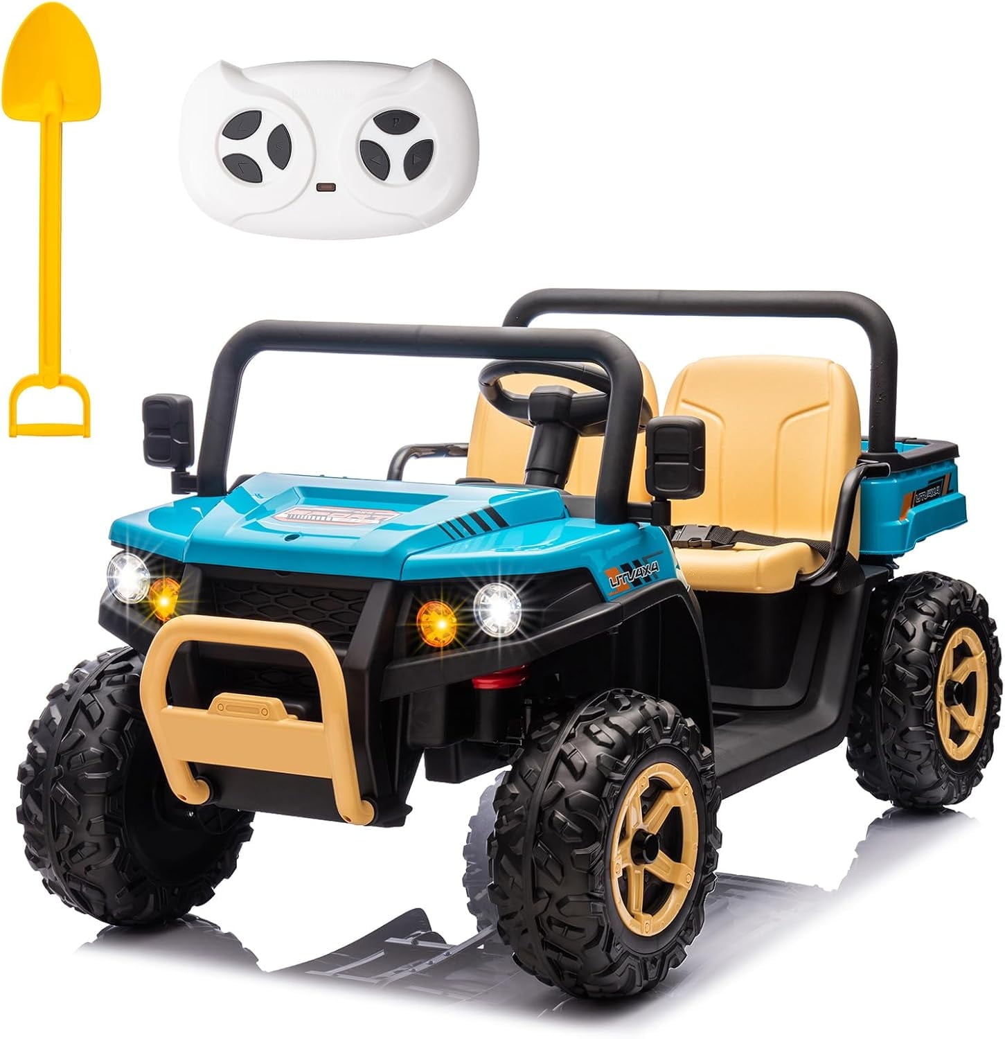 Tuekys 24V Kids Ride on Dump Truck, 7Ah Battery Powered Ride on ...