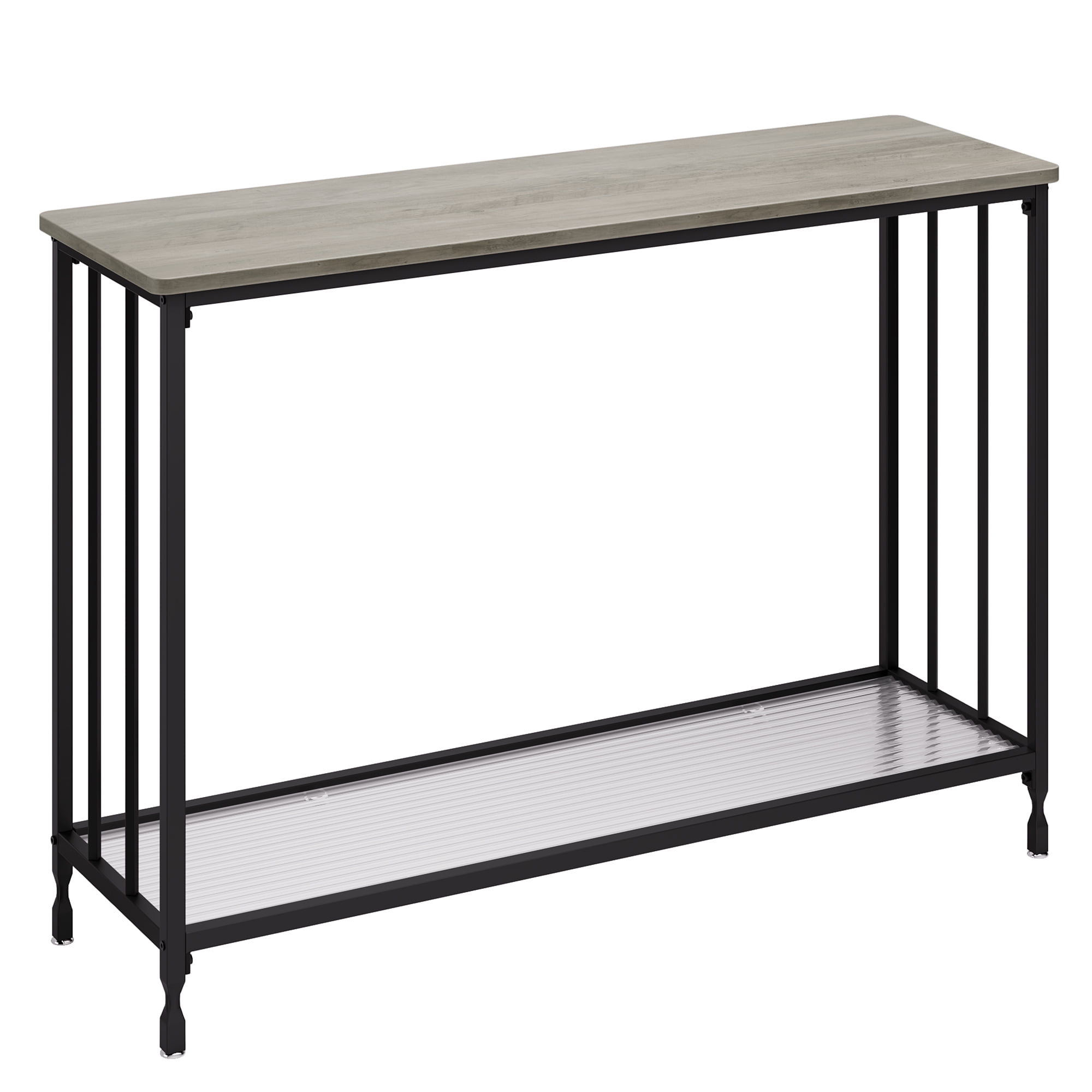 Tuekys 41.3” Console Table, Entryway Table, Narrow Sofa Table with ...