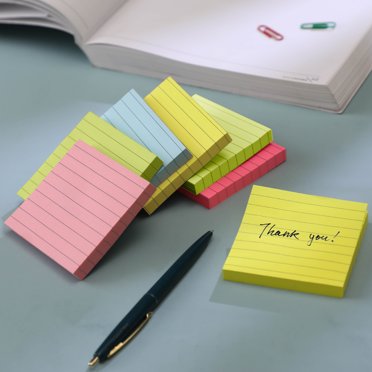 Walmart Daily Task List Sticky Notepad, 6" x 10" Schedule Reminder ...