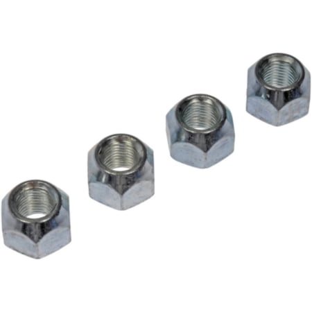 Dorman - Autograde Wheel Nut Chrome Standard 7/16-20 - Walmart.com