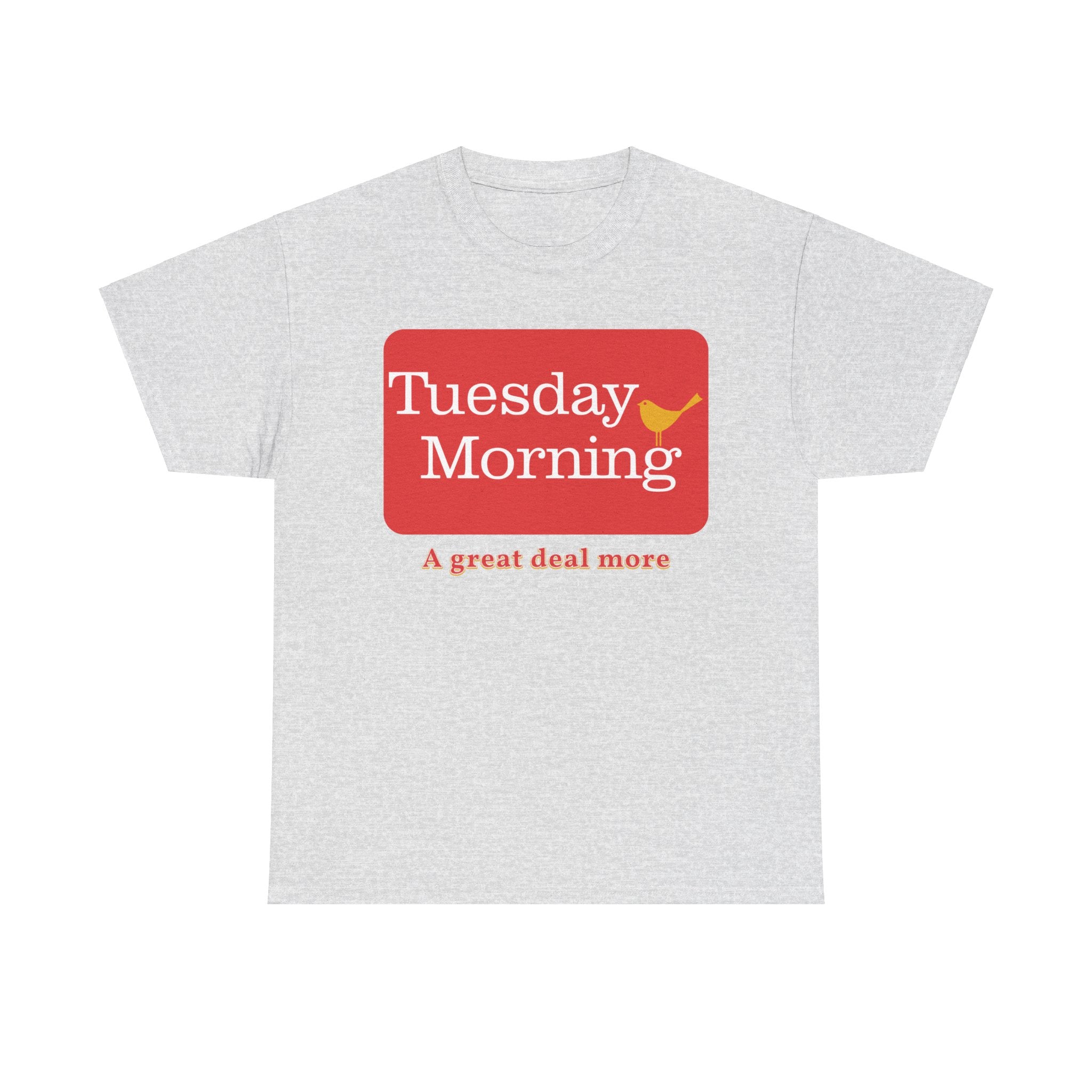 Tuesday Morning Retail Store Nostalgic T-shirt (Ash, M) - Walmart.com