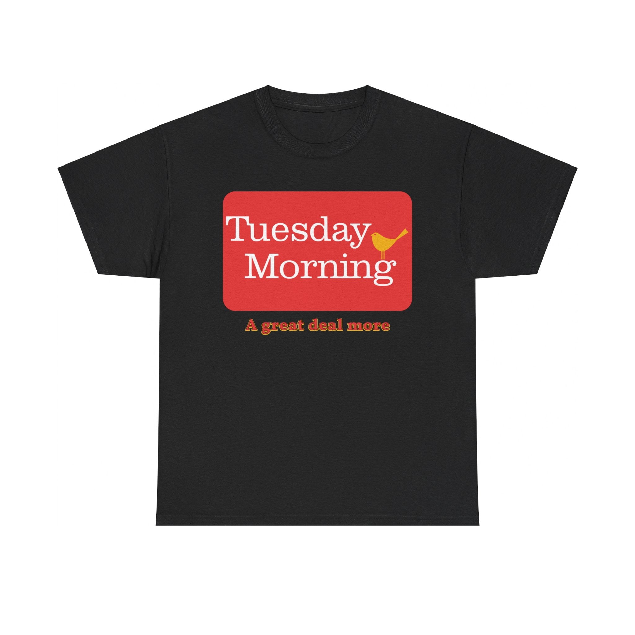 Tuesday Morning Retail Store Nostalgic T-shirt (Black, S) - Walmart.com
