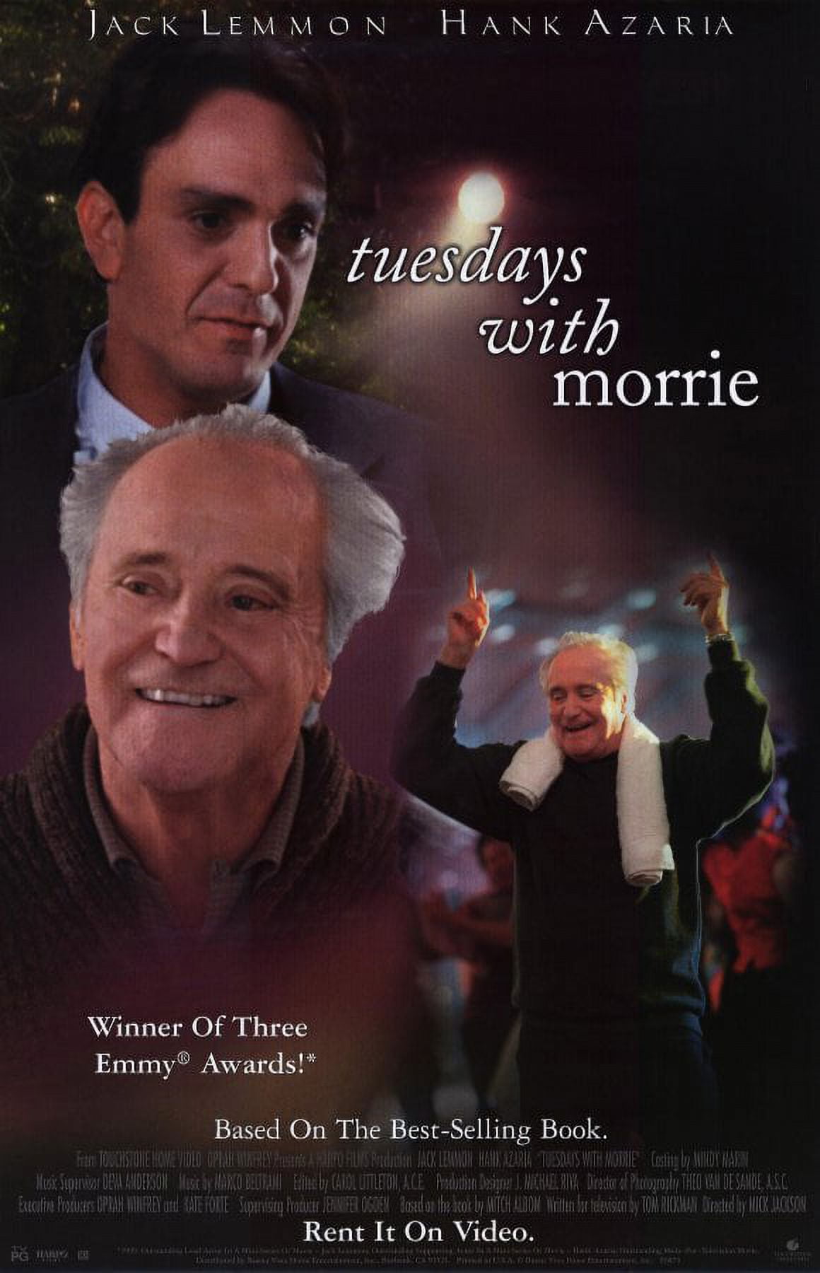Tuesdays With Morrie (1999) 11x17 Movie Poster - Walmart.com