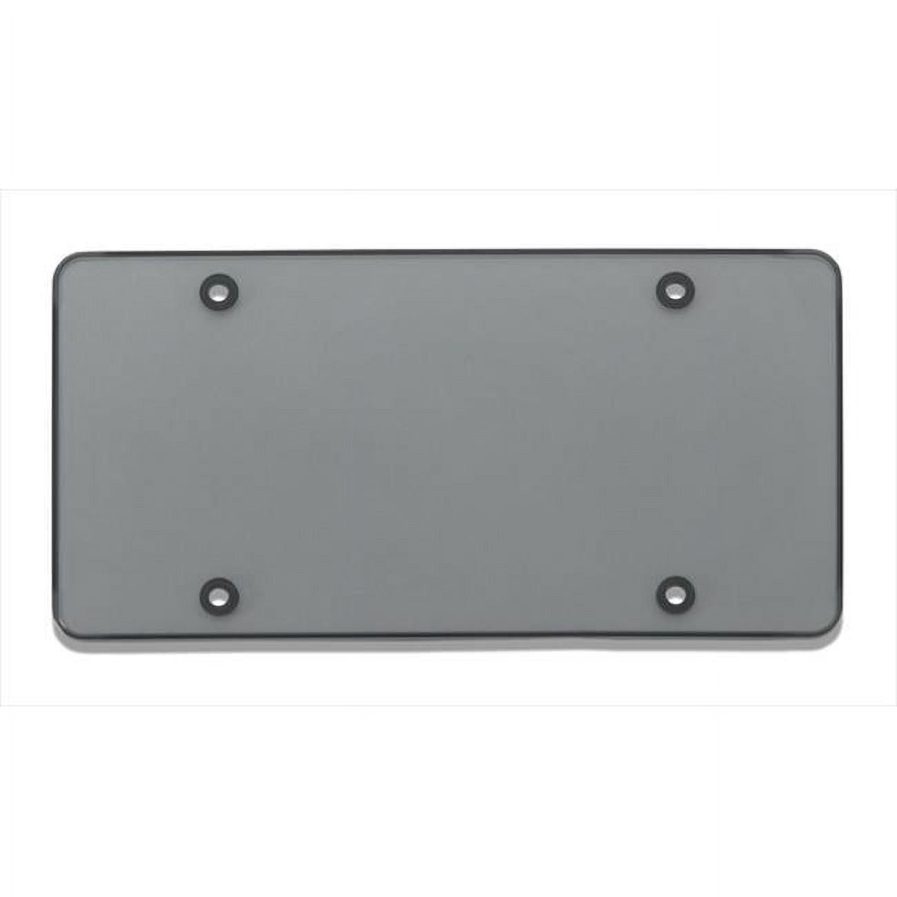 Tuf Flat Novelty License Plate shield, Smoke - Walmart.com