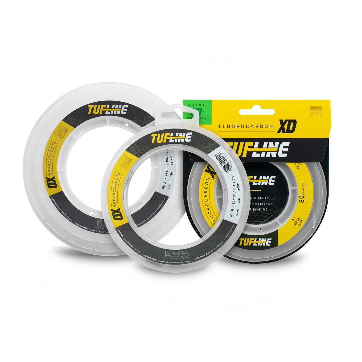 Tuf-Line XD Fluorocarbon Leader Material, 60lb, 100yd, Clear - Walmart.com
