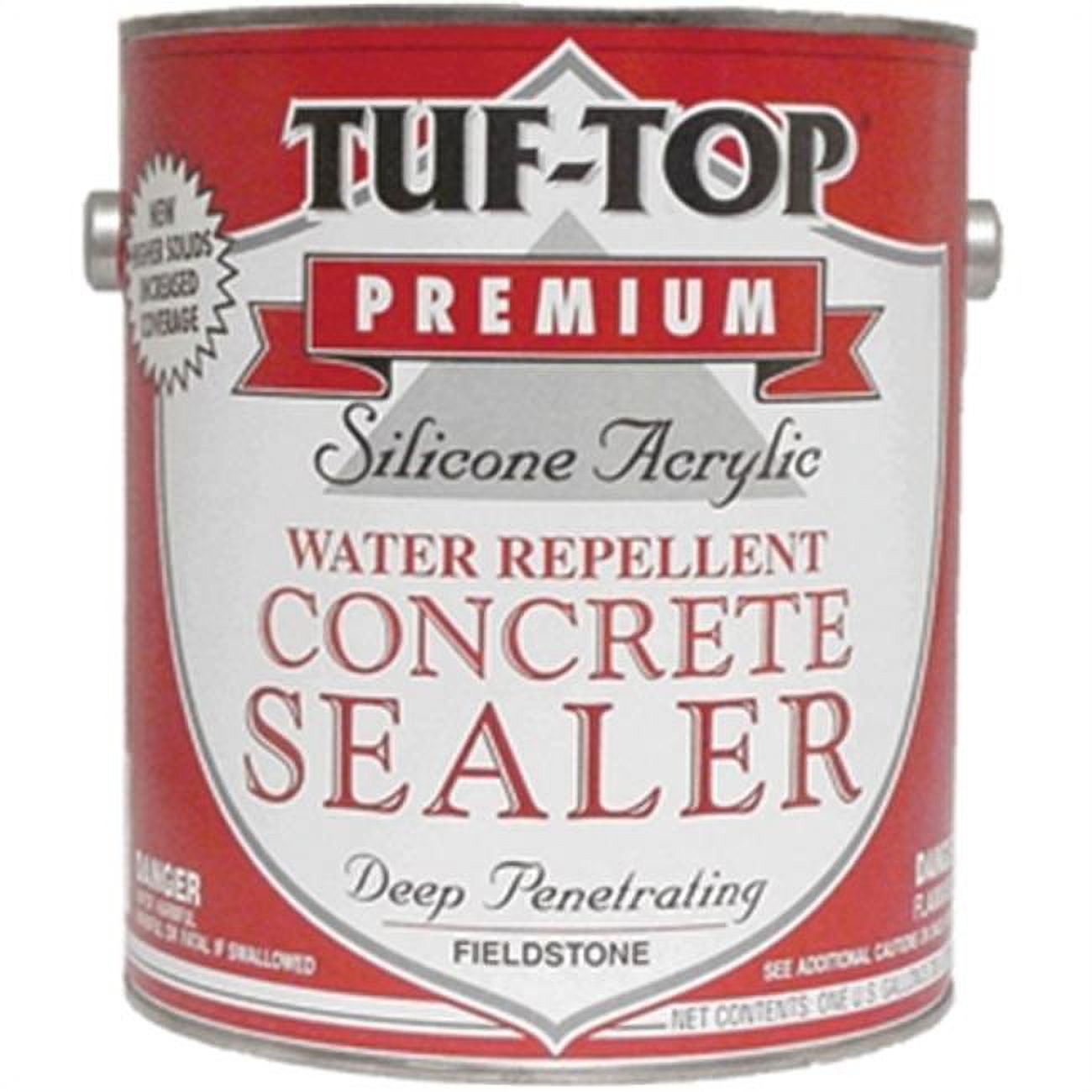Tuf-Top 12-031 1 Gallon, Tile Red Silicone Acrylic Concrete Sealer ...