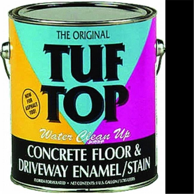 Tuf-Top Solid Terra Cotta Water-Based Concrete Floor and Driveway Stain ...