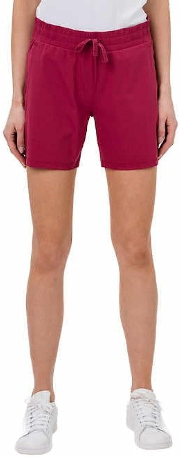 Tuff Athletics Women's Pull On Short Adjustable Drawcord Slant Pockets ...
