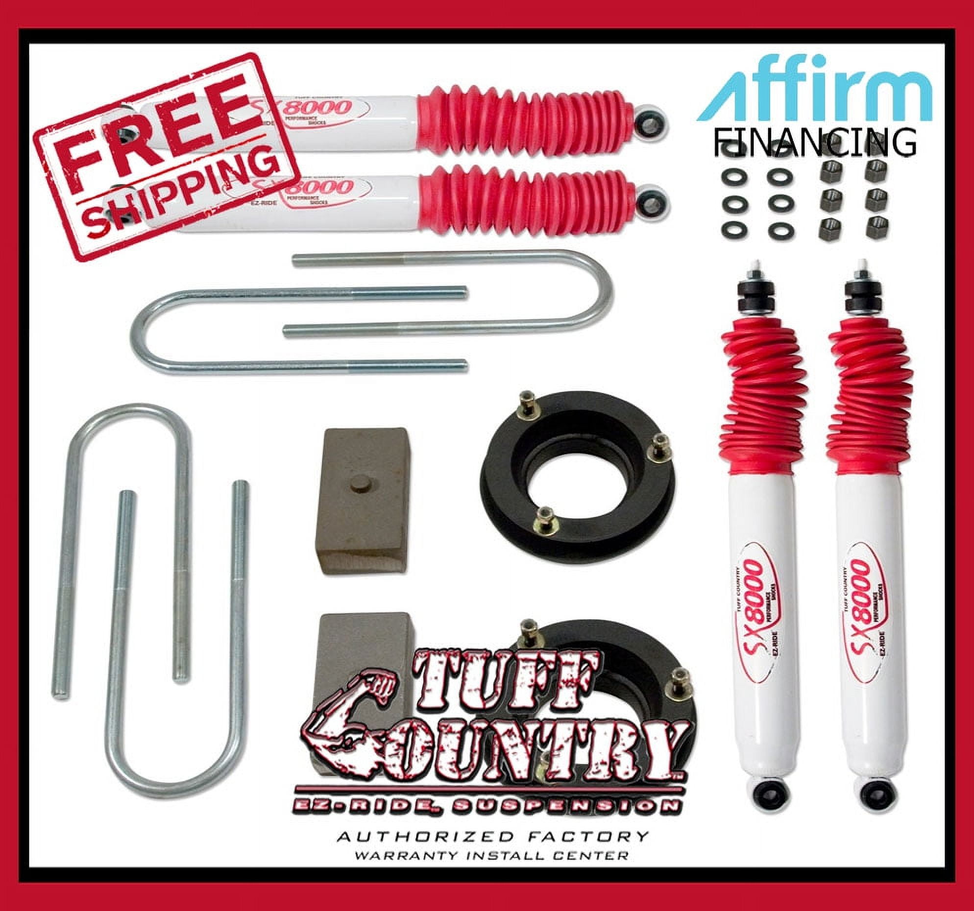 Tuff Country Lift Kit with Shocks - 32914KN Fits select: 2003-2006 ...
