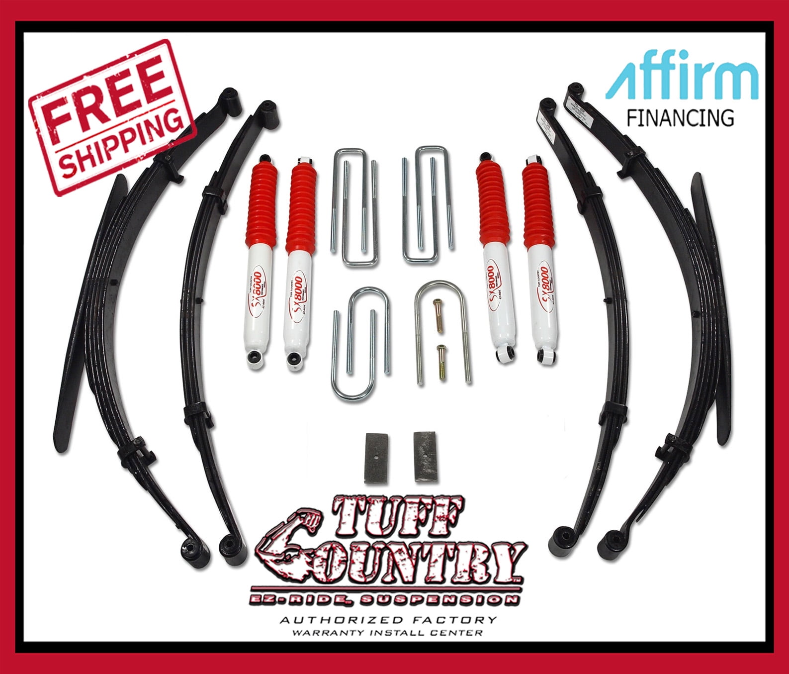 Tuff Country Lift Kit with Shocks - 34701KN - Walmart.com