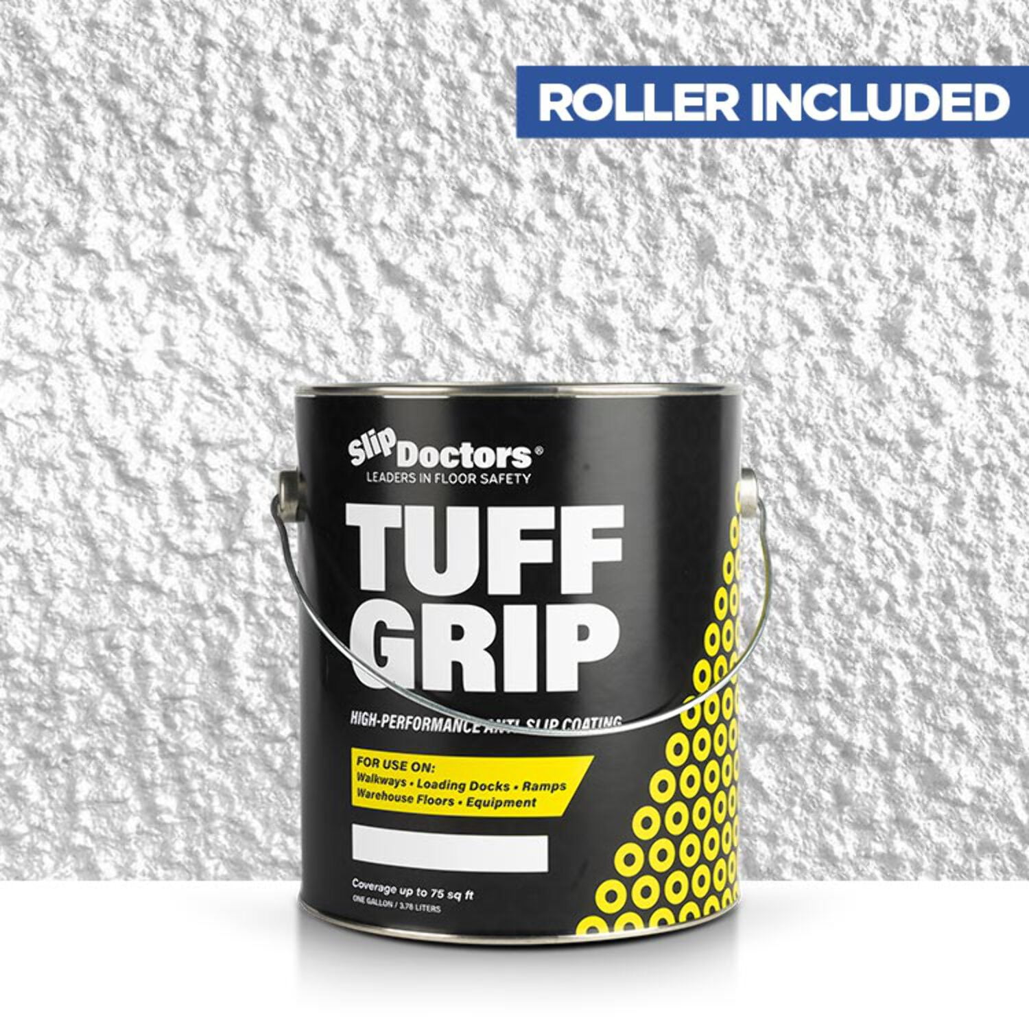Tuff Grip High Traction Non-Skid Floor, Ramp and Step Paint - White ...