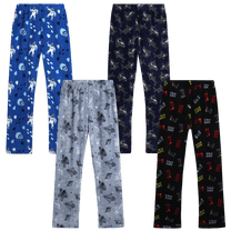 Tuff Guys Boys' Pajama Set - 4 Piece Sleep Shirt and Lounge Pants ...