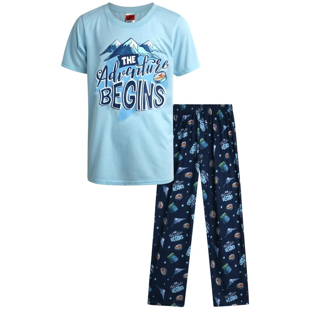 Tuff Guys Boys' Pajama Set - 2 Piece Sleep Shirt and Lounge Pants ...