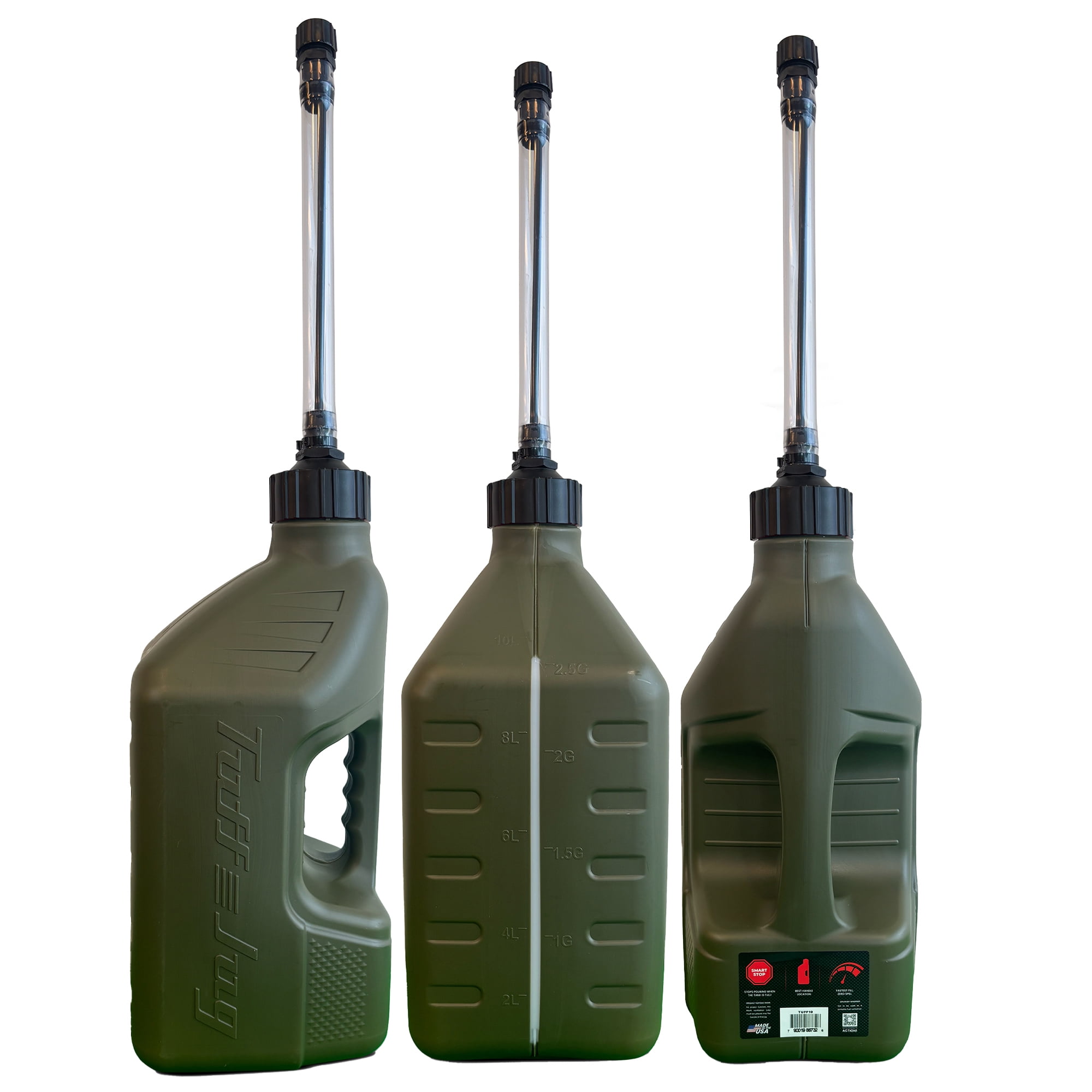 Tuff Jug 2.5 Gallon Utility Container 3 Pack (FOREST) - Walmart.com